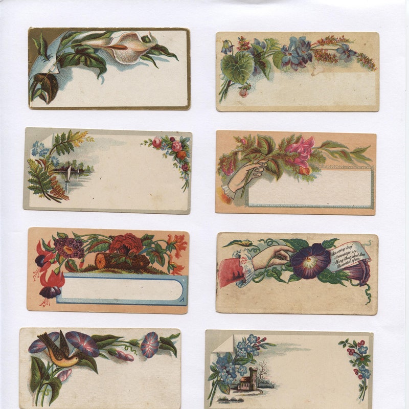 Antique Calling Card - Etsy