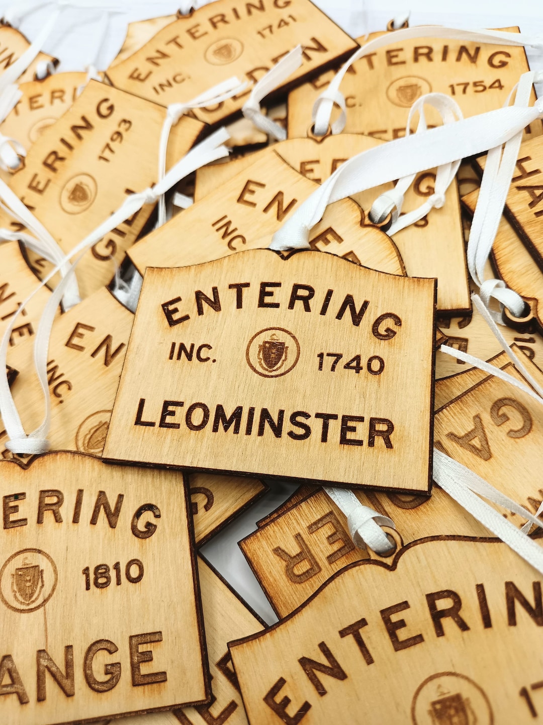 Massachusetts Entering Town Signs - Etsy