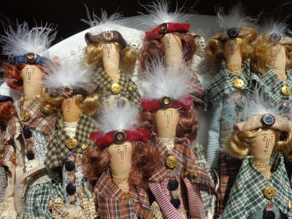 Vintage Looking Funky Dolls 20 - Etsy