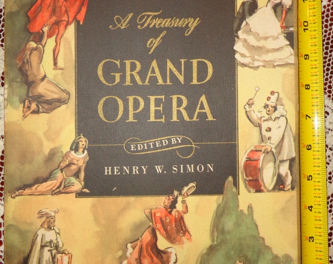 Grand Opera Book 1946 Piano Music and History With Slip Case - Etsy