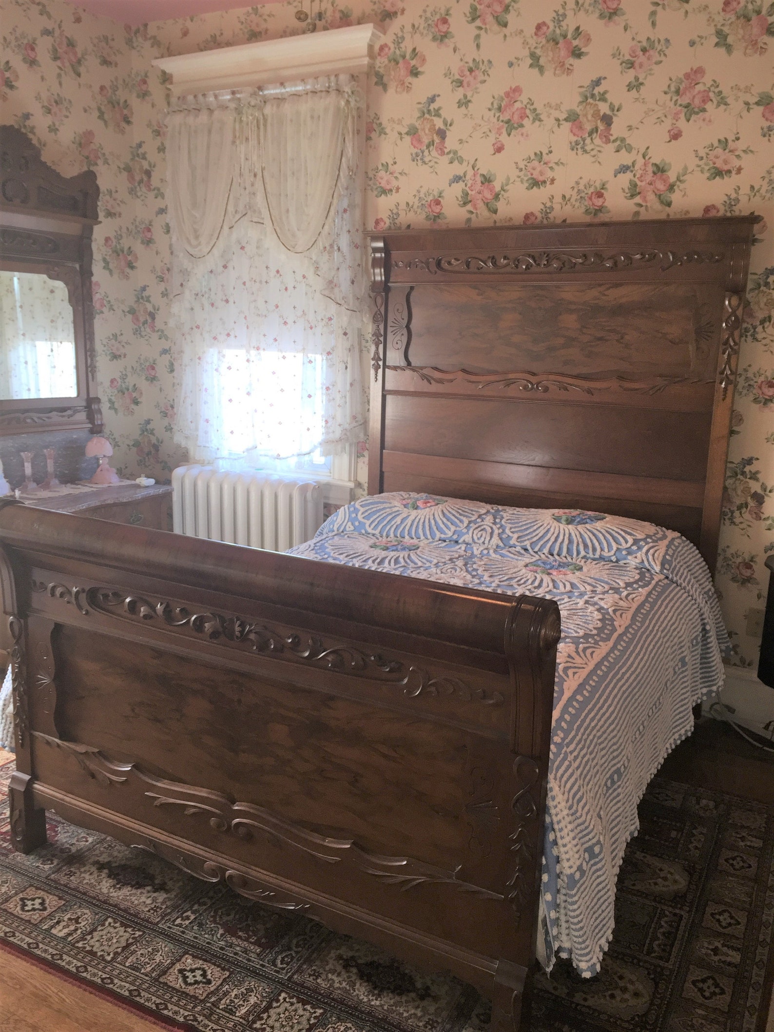 Antique Victorian Bedroom Set - Etsy