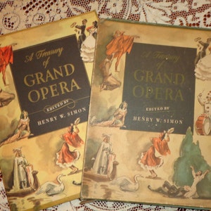 Grand Opera Book 1946 Piano Music and History With Slip Case - Etsy