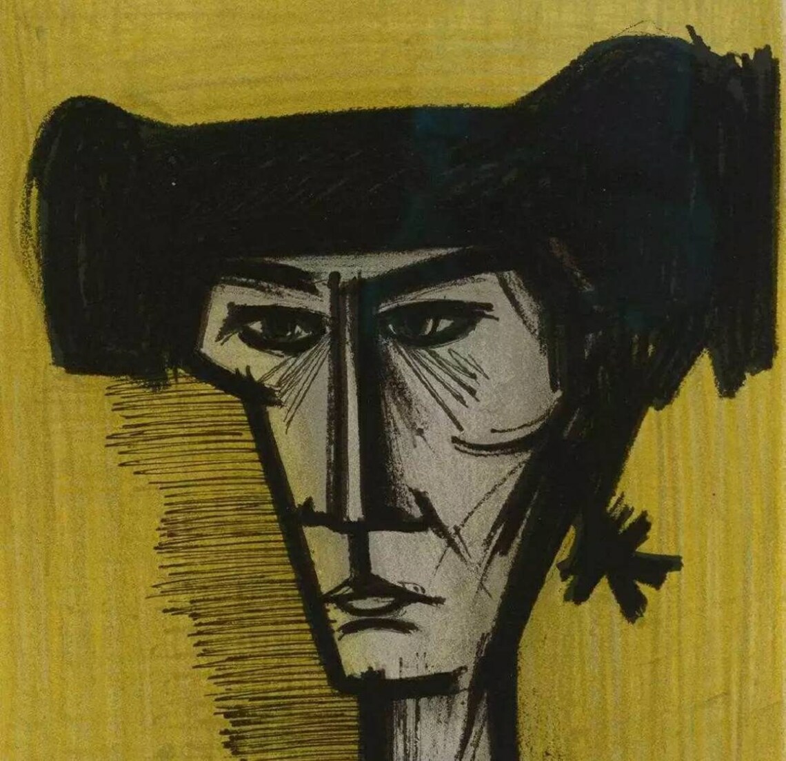 Bernard Buffet C.1968 Toreador Torero Bullfighter Hand Signed Original ...