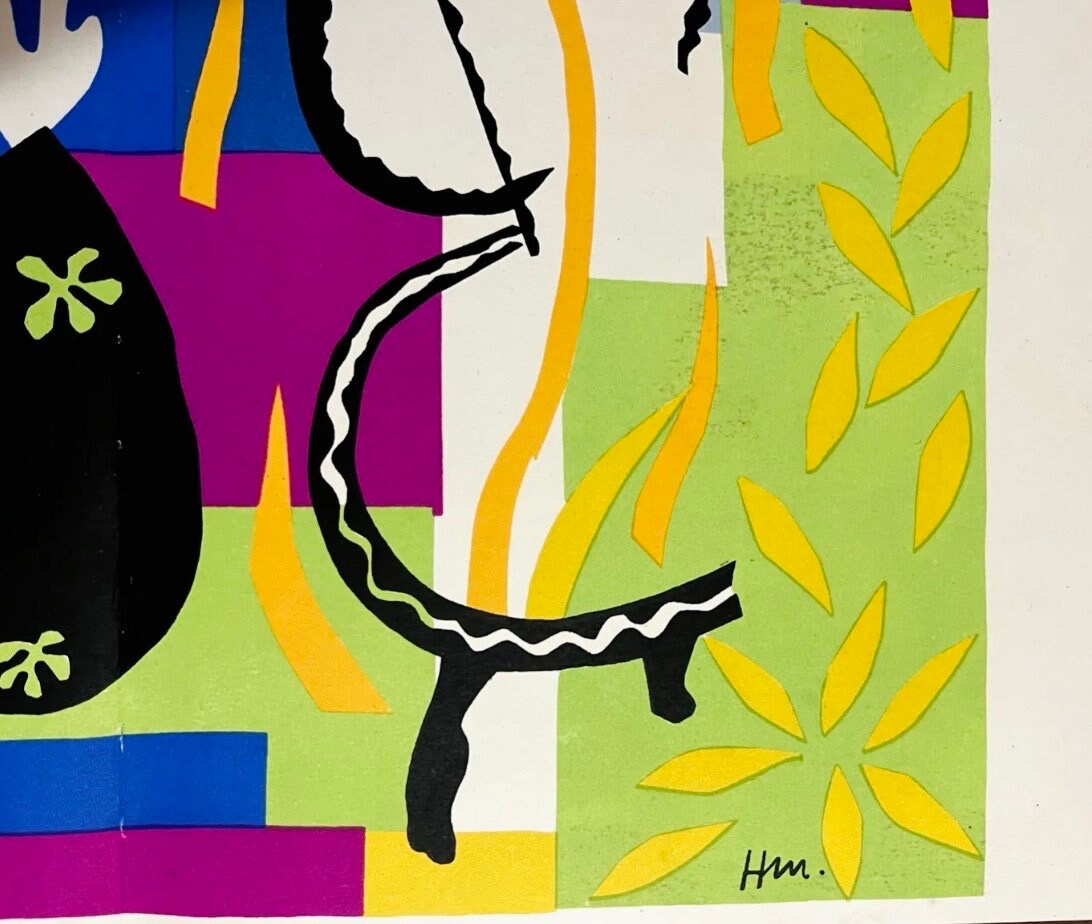 Henri Matisse C.1952 Sorrows of the King Tristesse Du Roi Original ...