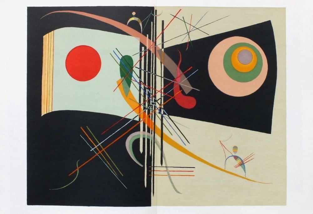 Wassily Kandinsky C.1969 Composition VII Original Lithograph Abstract ...