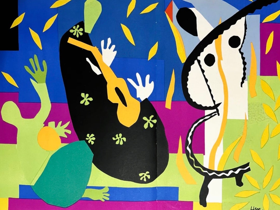 Henri Matisse C.1952 Sorrows of the King Tristesse Du Roi Original ...