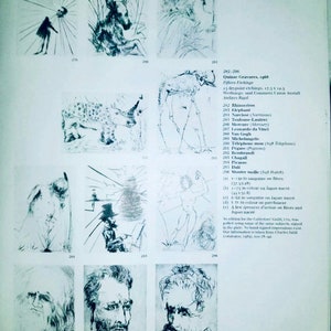 Salvador Dali C.1968 Vincent Van Gogh Original Hand Signed Etching ...