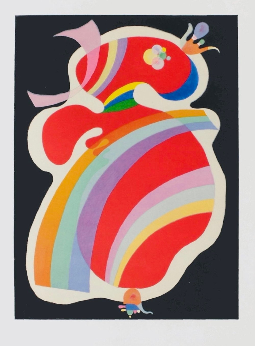 Wassily Kandinsky C1969 Colorful Composition Original Lithograph ...