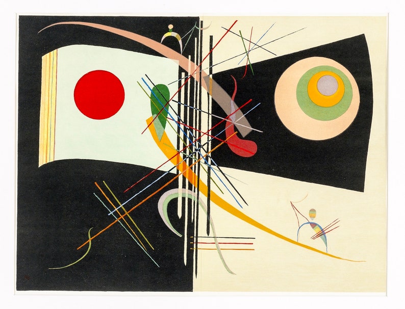 Wassily Kandinsky C.1969 Composition VII Original Lithograph Abstract ...