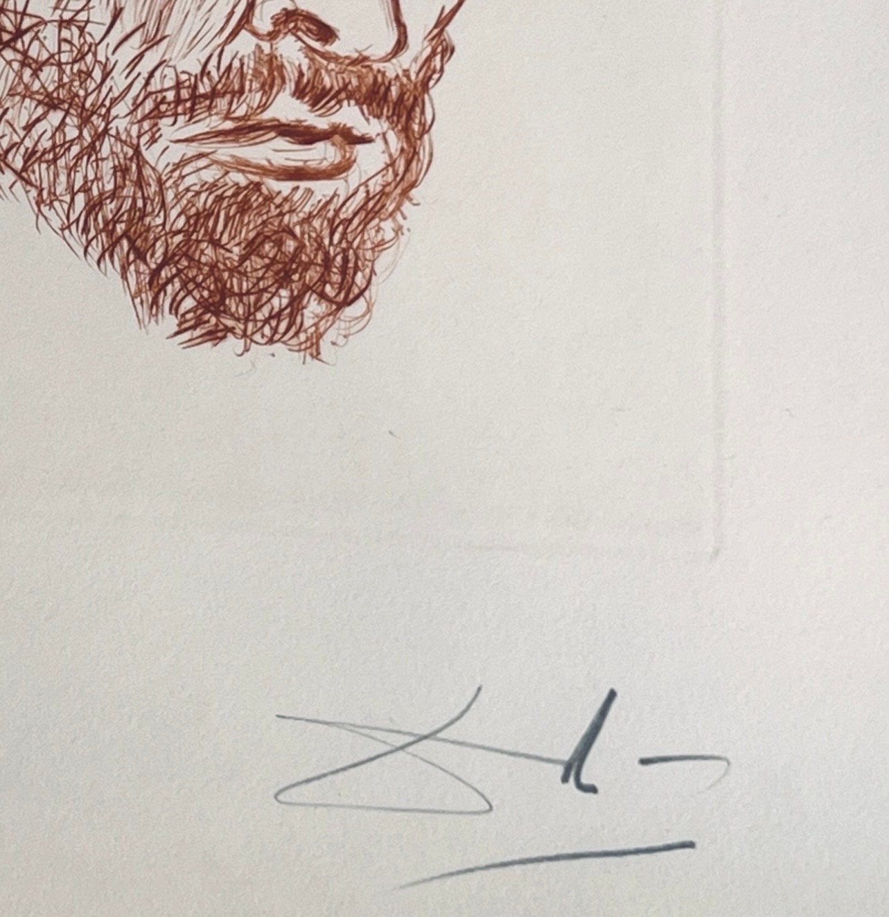 Salvador Dali C.1968 Vincent Van Gogh Original Hand Signed Etching ...
