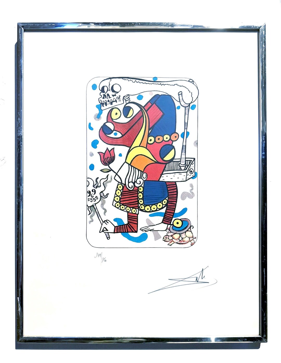 Salvador Dali 1972 Joker Playing Cards Suite Original Hand Signed ...