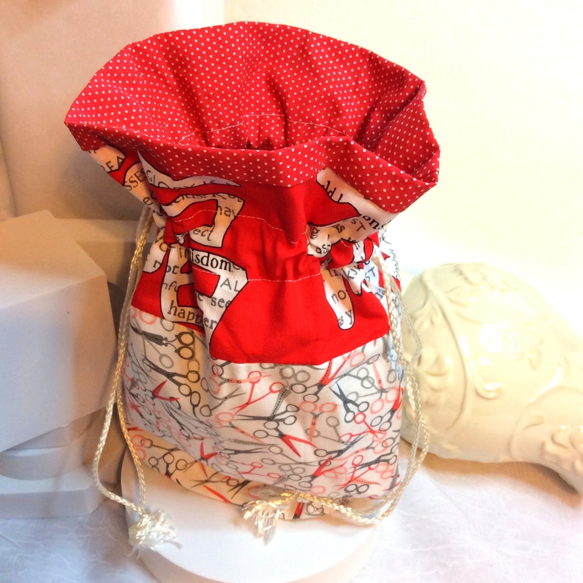 Drawstring Bag Project Bag Travel Bag - Etsy