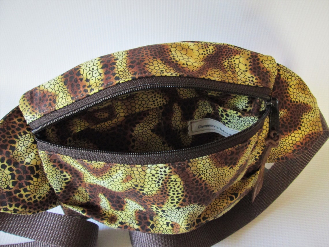 Fanny Pack Snake Print - Etsy