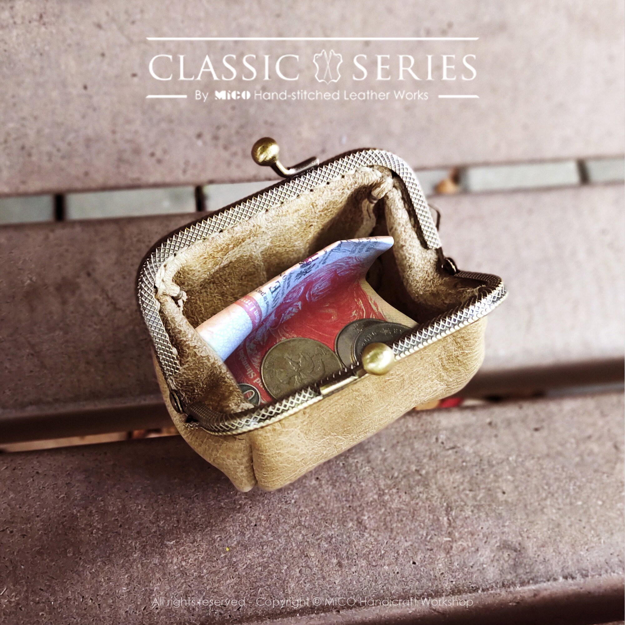 MICO Frame Coin Purse / Kiss Lock Coin Bag - Etsy