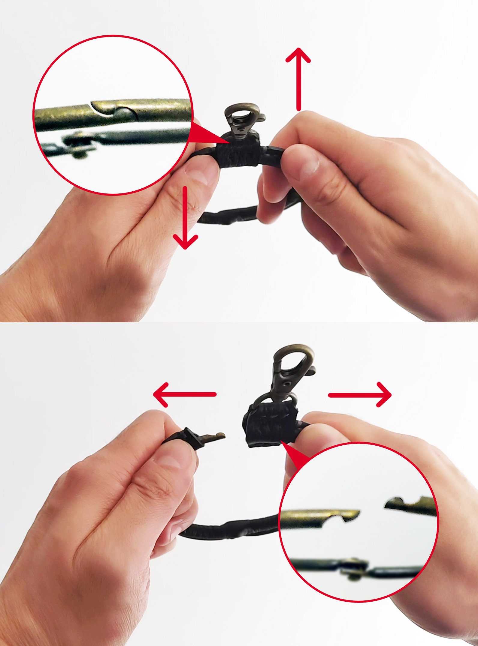 Big Circle Leather Key Ring Holder - Etsy