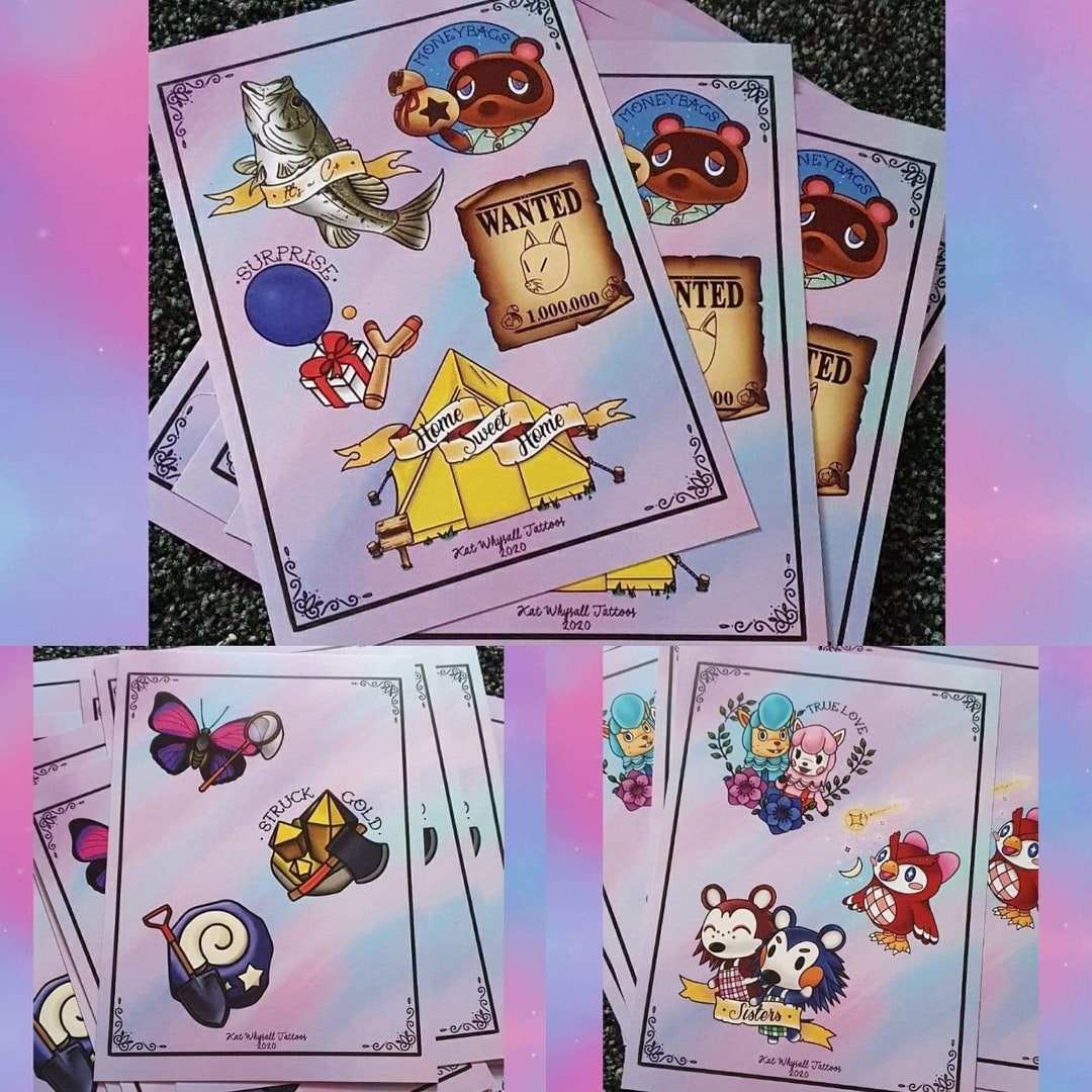 Animal Crossing A5 Print, ACNH Island, ACNH, New Horizons, Gaming Gifts ...