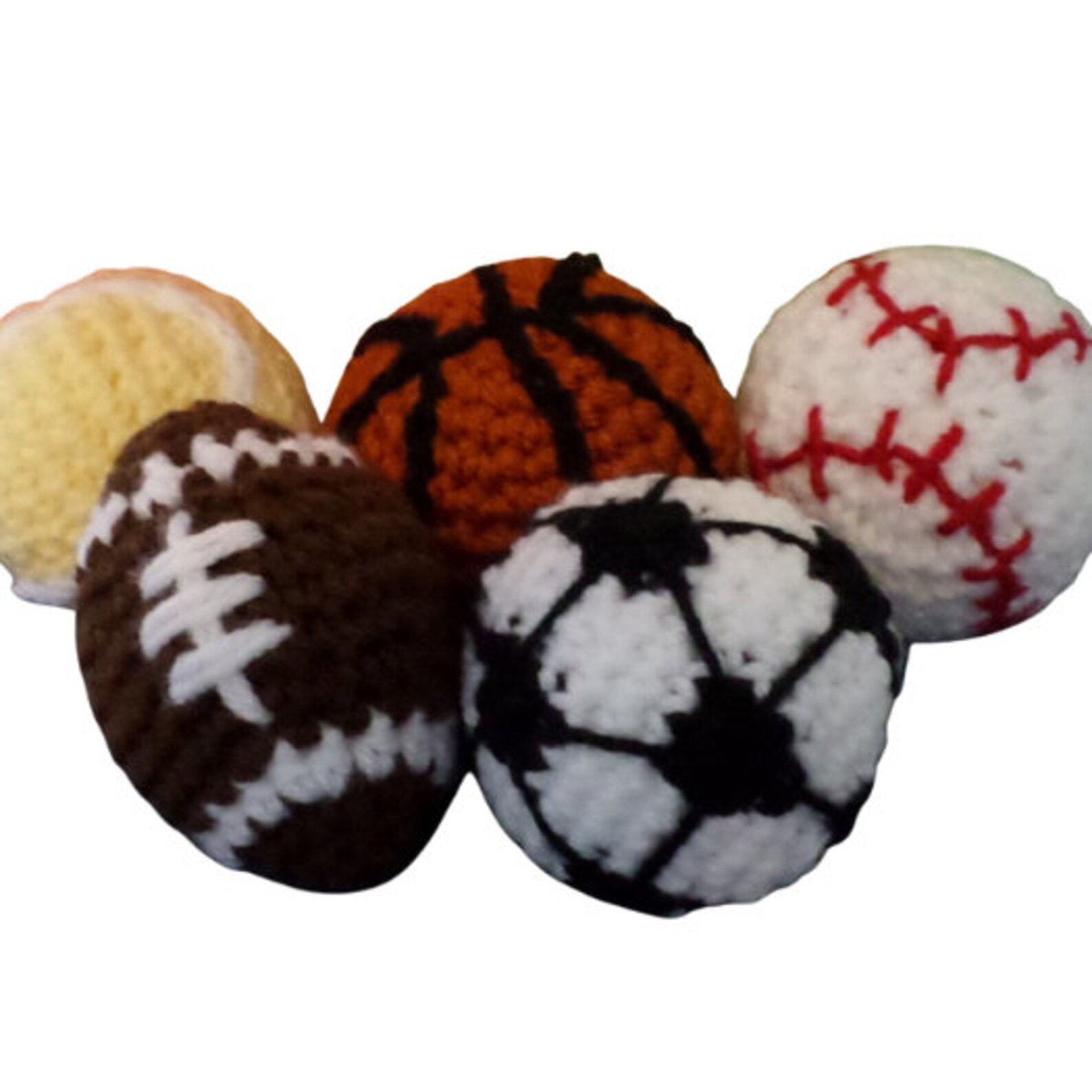 Mini Footballs Balls Sports DIY CROCHET PATTERN - Etsy