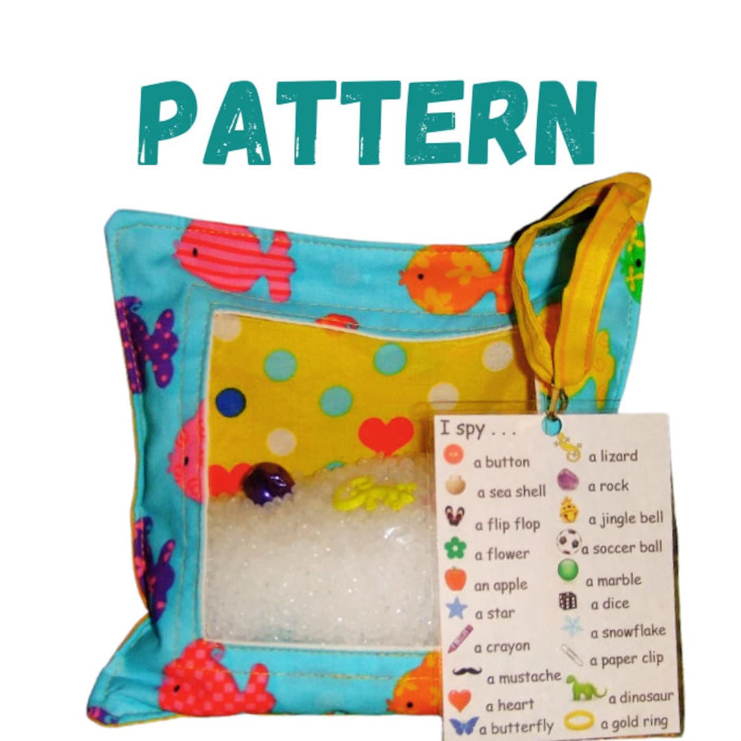 I Spy Bag Quiet Book Pattern - Create Fun and Engaging I Spy Bags for ...