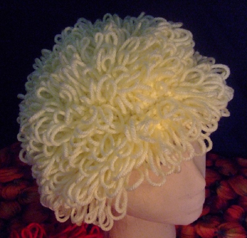 Wig Hair, Curly DIY CROCHET PATTERN - Etsy