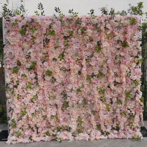 5D Flower Wall for Wedding Arrangement Event Salon Party Photography ...
