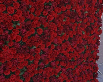 3d Red Rose Backdrop - Etsy