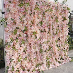 5D Flower Wall for Wedding Arrangement Event Salon Party Photography ...