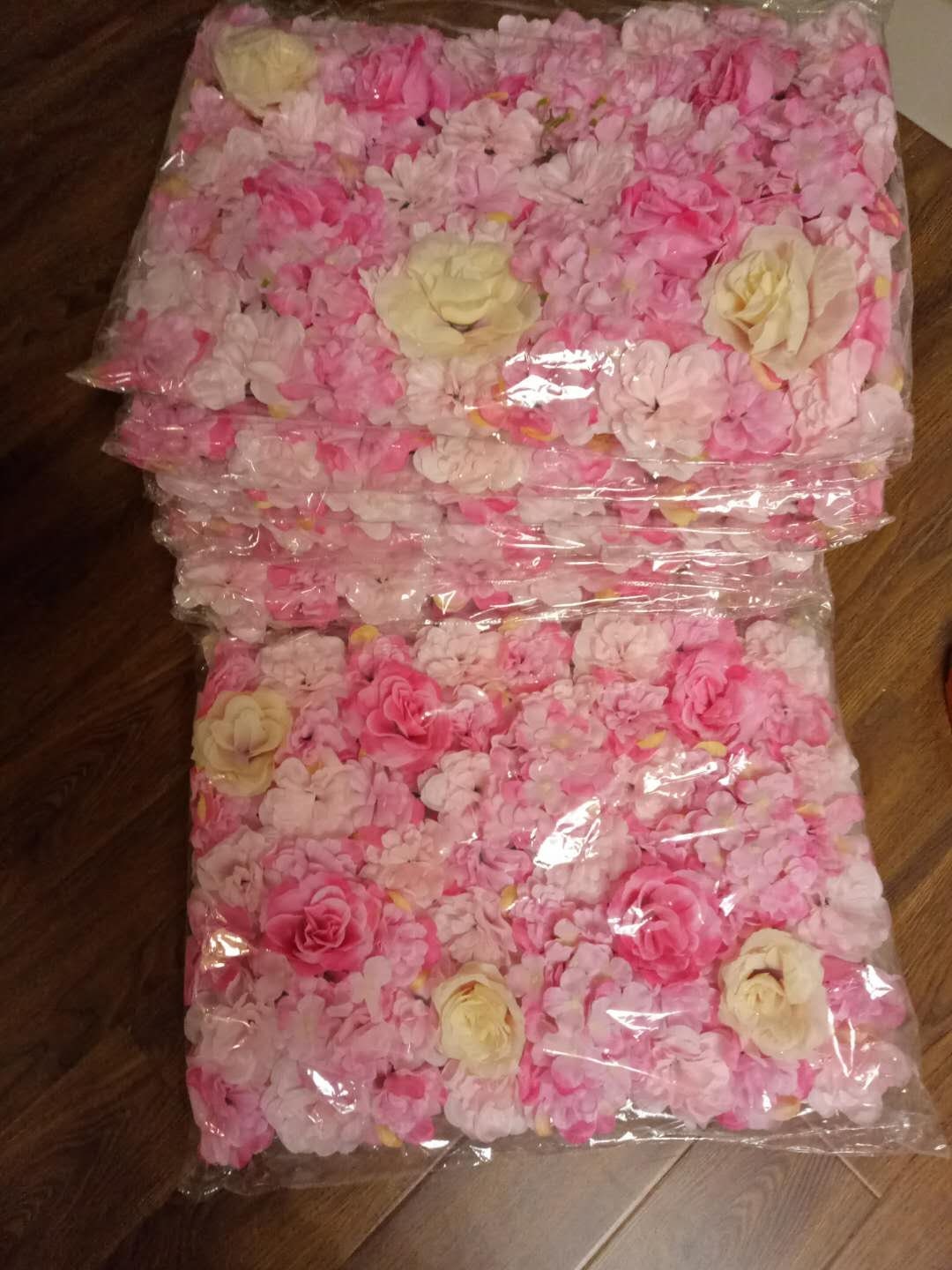 Simulation Floral Wall Artificial Flower Background for | Etsy