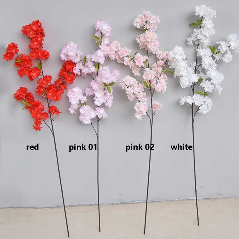 5 Stems Sakura Spring Flowers Length 101cm/39.8 - Etsy
