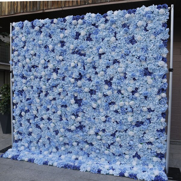 Rolling up Flower Wall Backdrop - Etsy