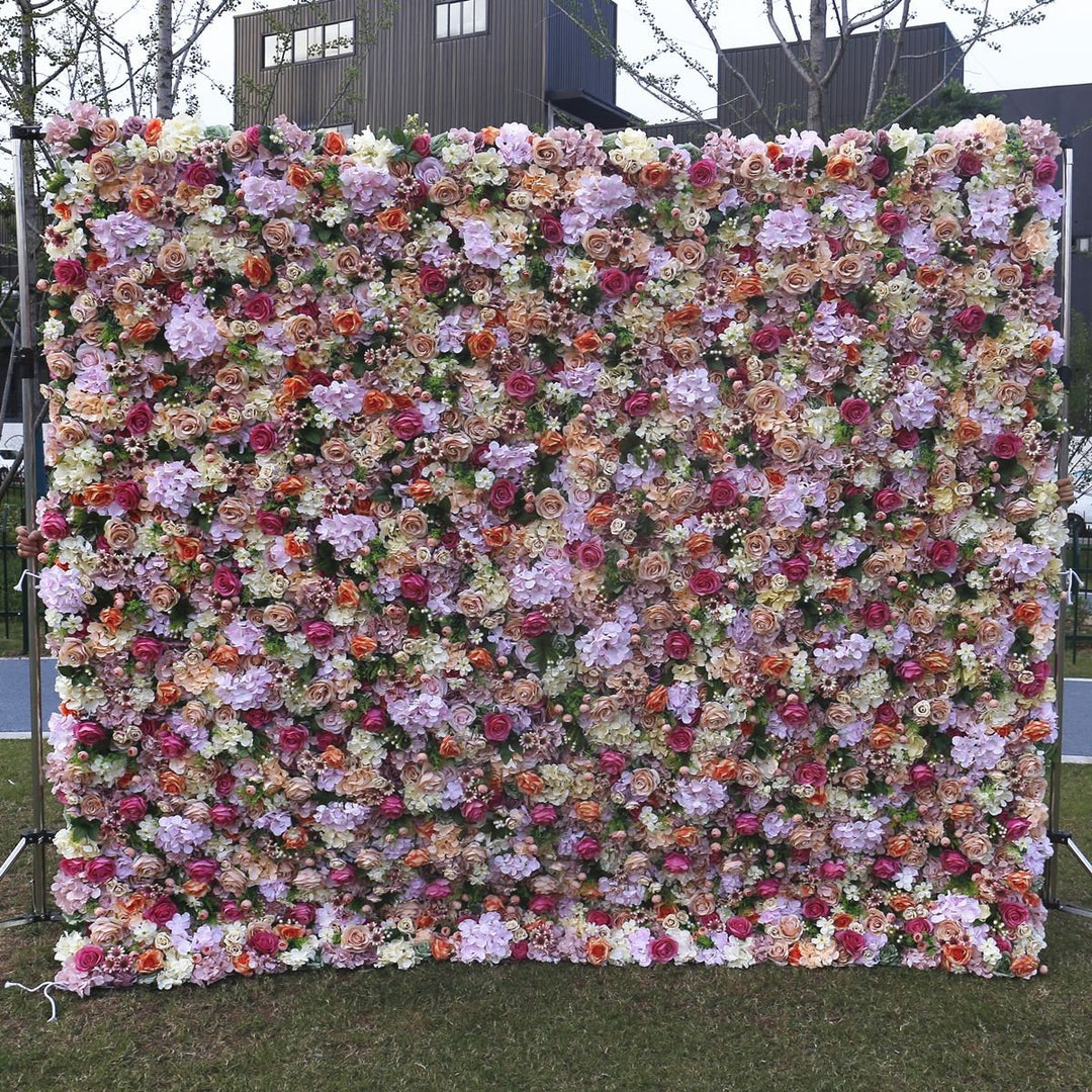 5D Flower Wall for Wedding Arrangement Event Salon Party - Etsy
