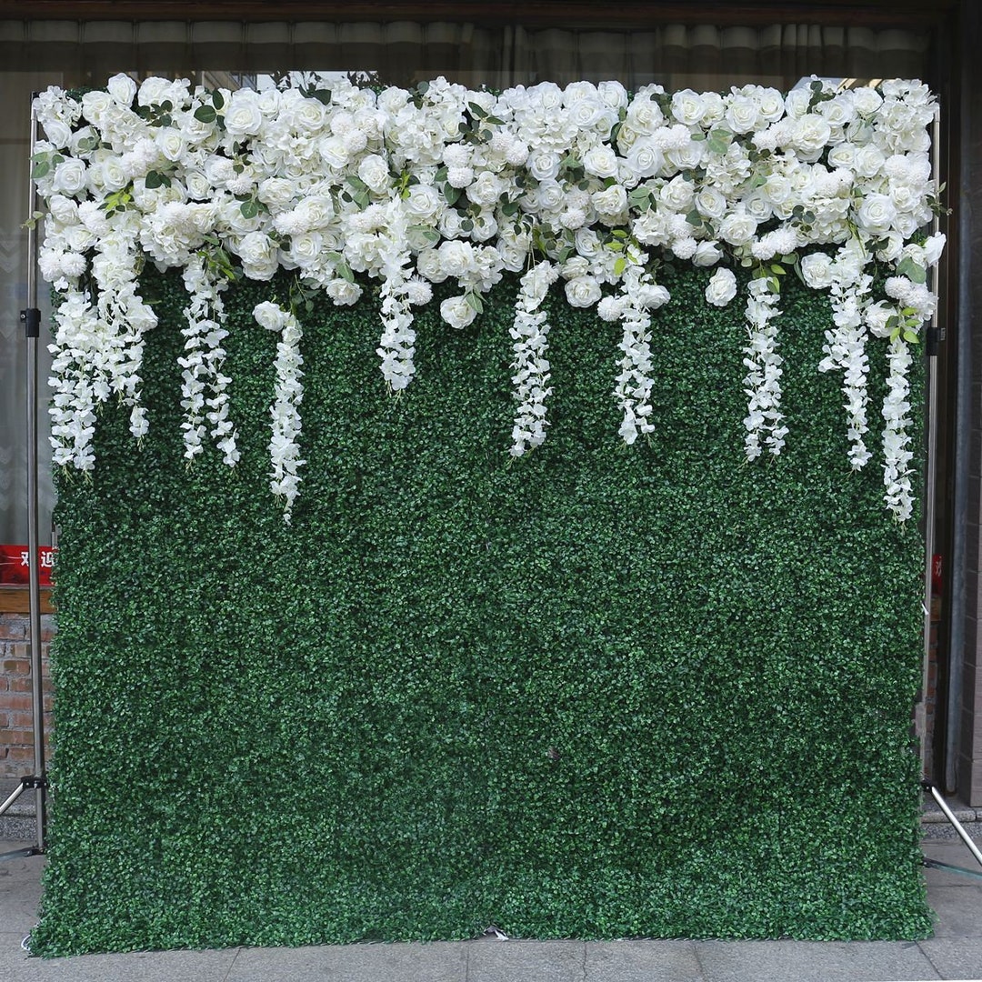 3D Vines Flower Wall Green Plants for Wedding Arrangement Event Salon ...
