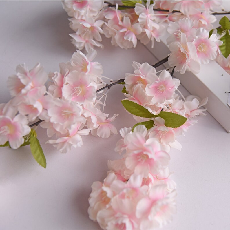 5 Stems Sakura Spring Flowers Length 101cm/39.8 - Etsy