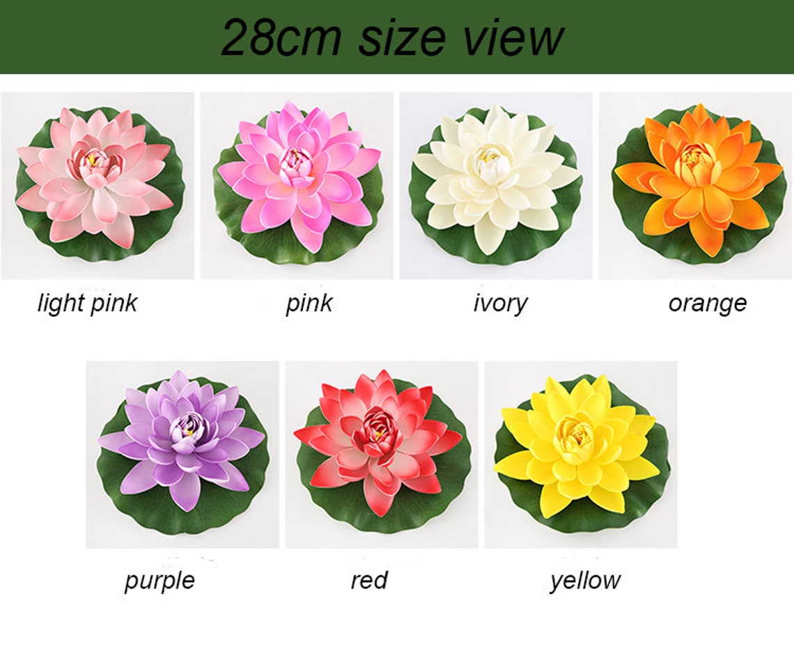 Light Pink Lotus Artificial Simulation Lotus Flowers PE Foam - Etsy