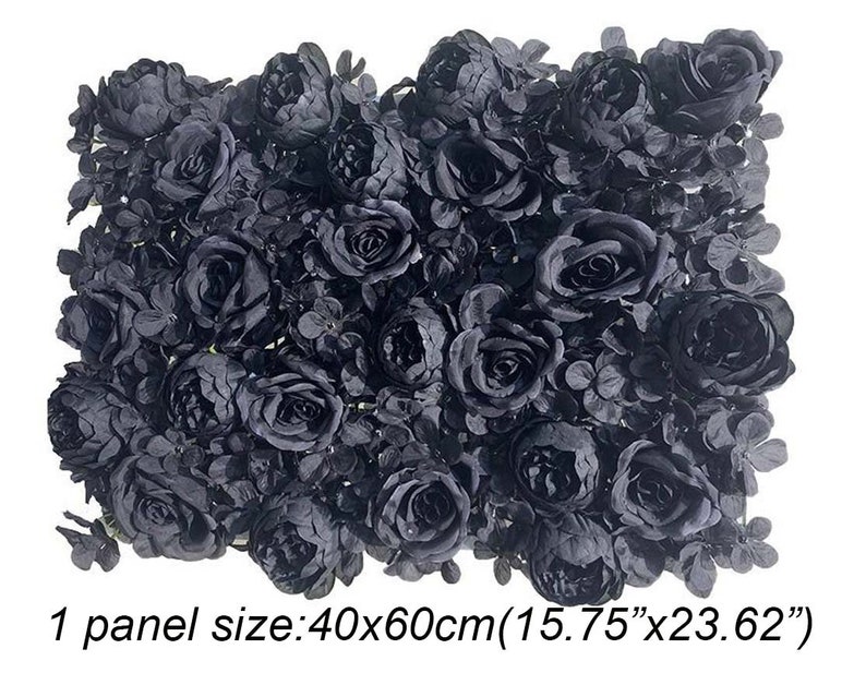 Popular Black Flower Wall for Wedding Photography Backdrop Special ...
