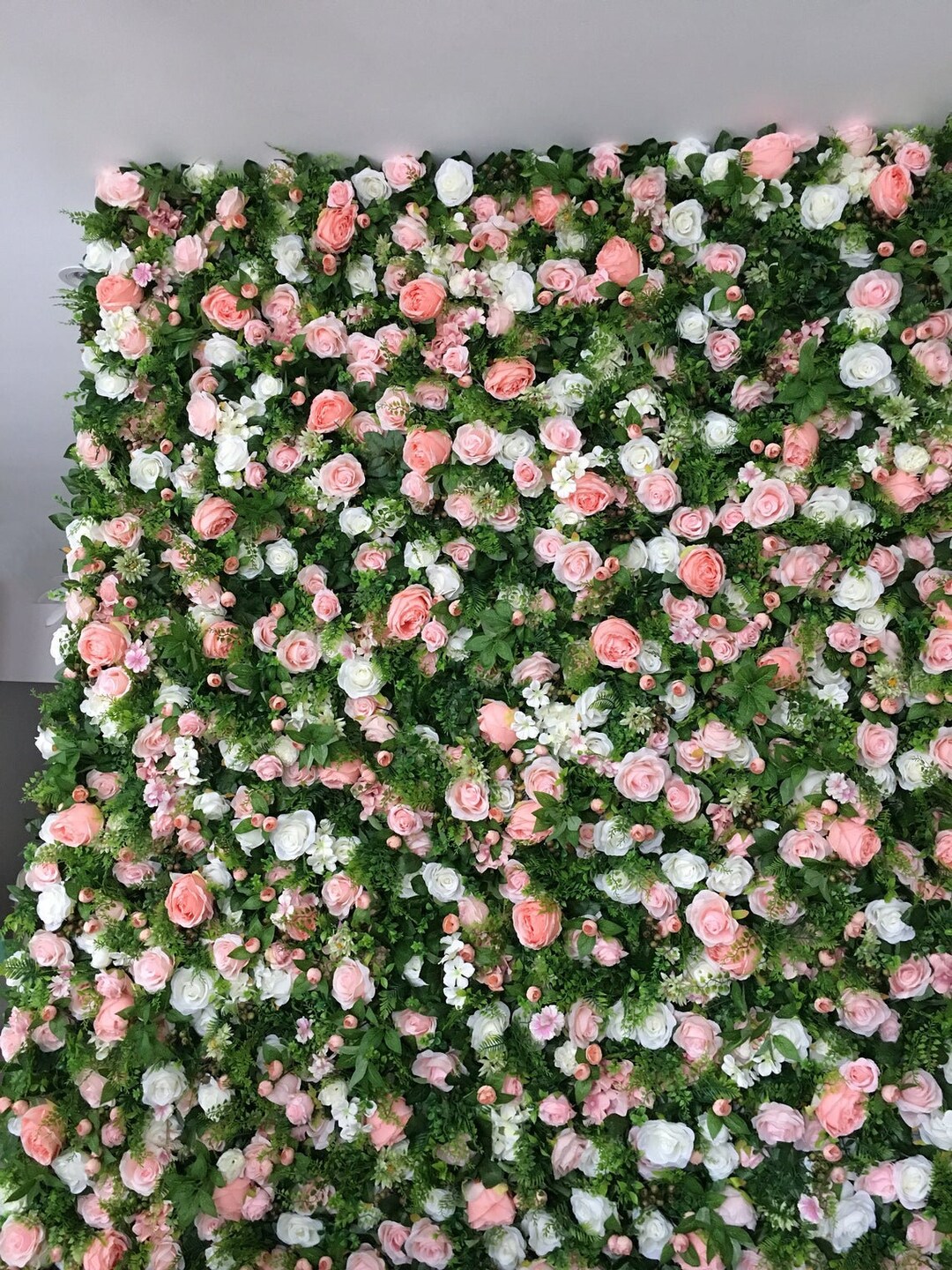 3D Flower Wall Green Plants Wall for Wedding Photography - Etsy