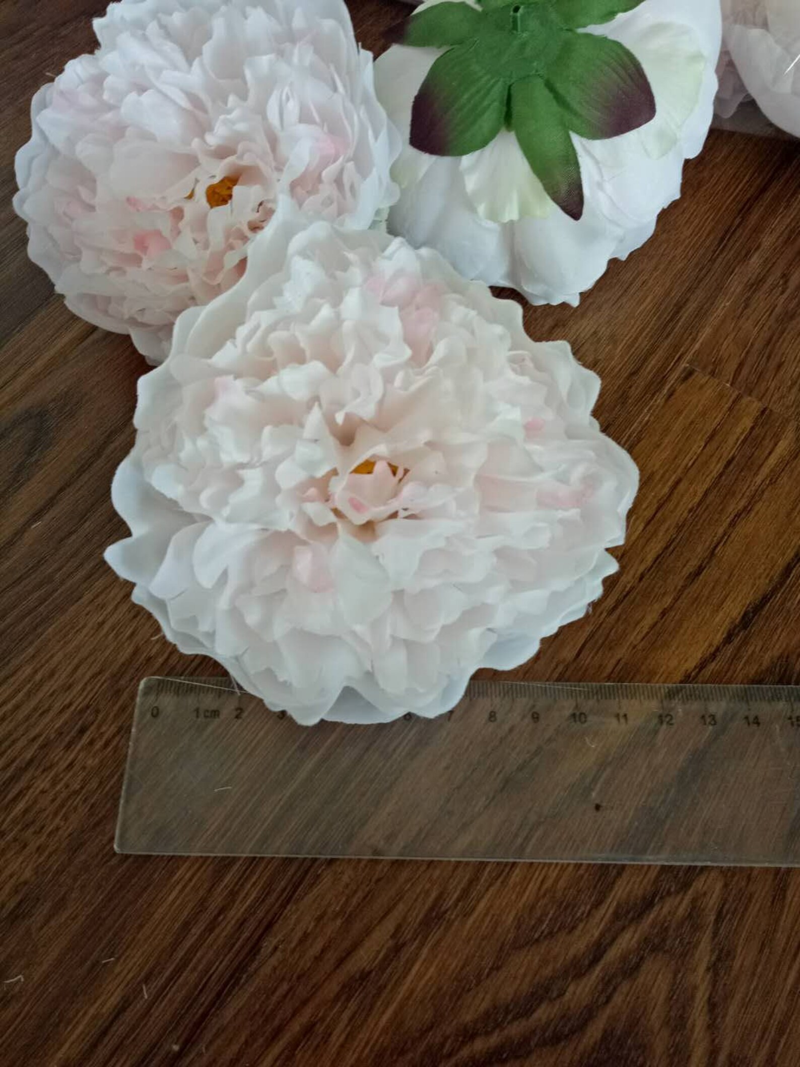 100 Heads Baby Pink Wedding Peony Flower Diam.10cm Artificial ...
