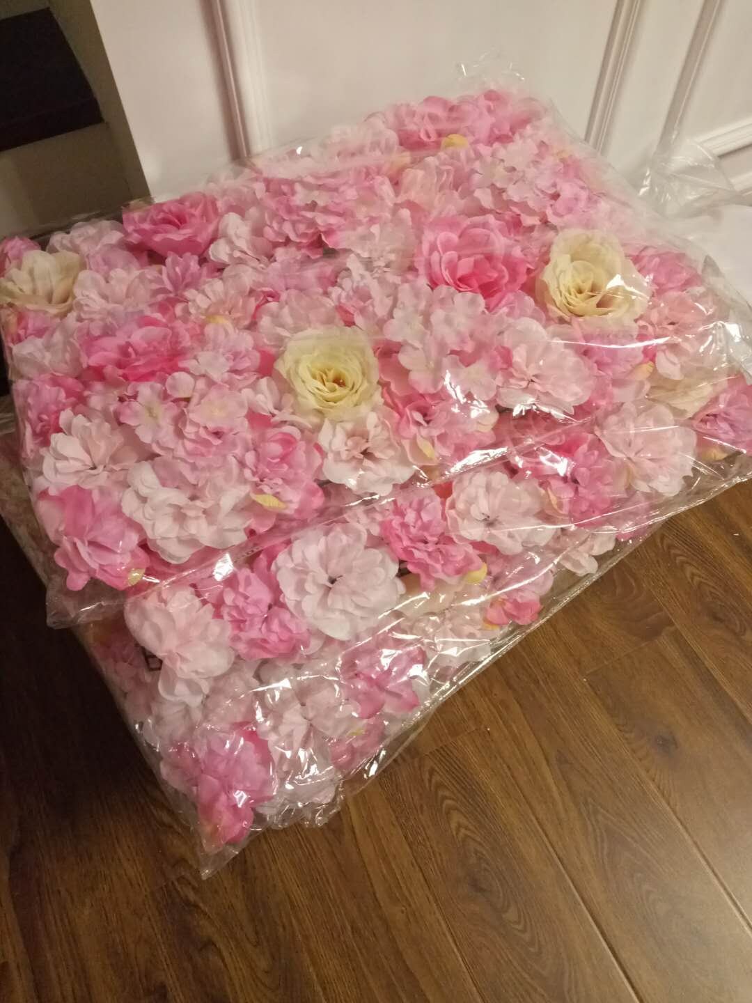 Simulation Floral Wall Artificial Flower Background for | Etsy