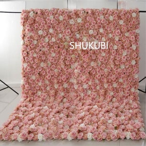 Dusty Pink Flower Wall for Wedding Arrangement Event Salon Party ...