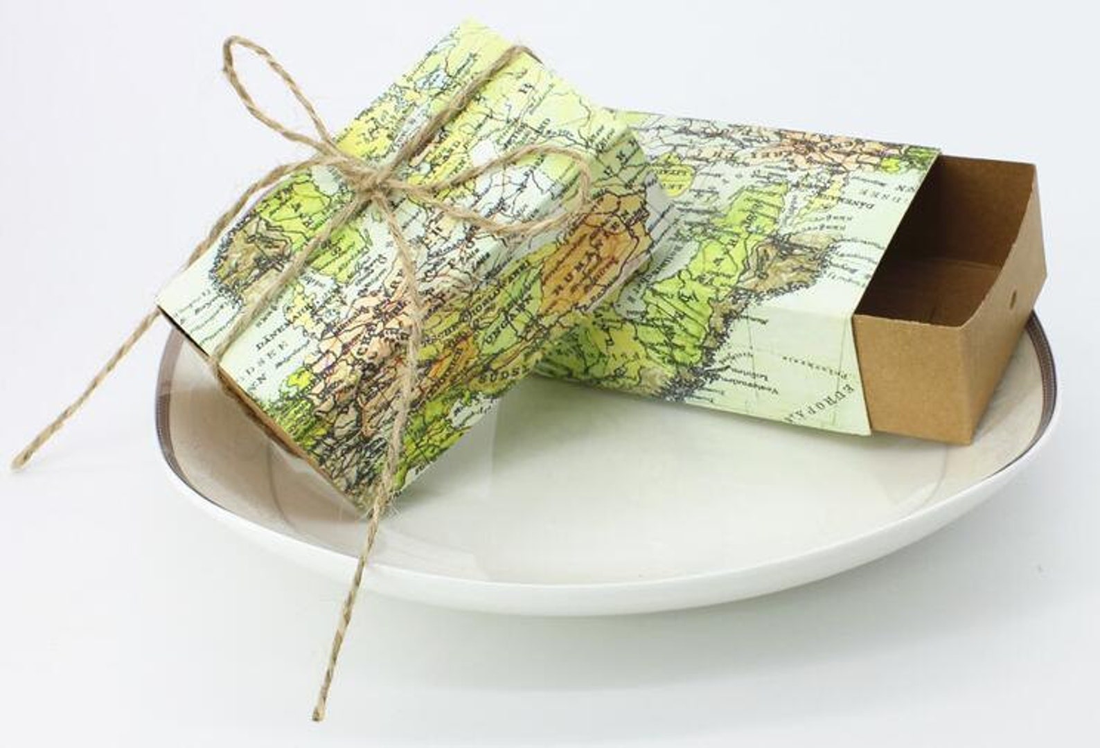100pcs around the World Map Favor Box for - Etsy