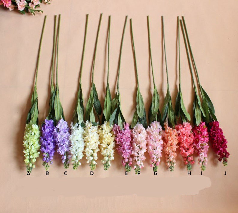 High Quality Hyacinth Flower Artificial Simulation Silk Violet | Etsy