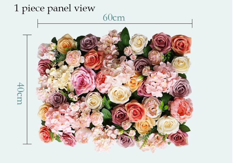 Rose Flower Wall for Wedding Photography Backdrop Special - Etsy