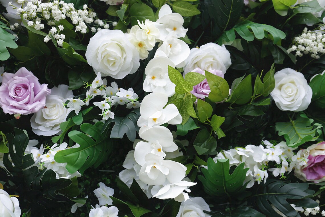 5D Flower Wall for Wedding Arrangement Event Salon Party Photography ...
