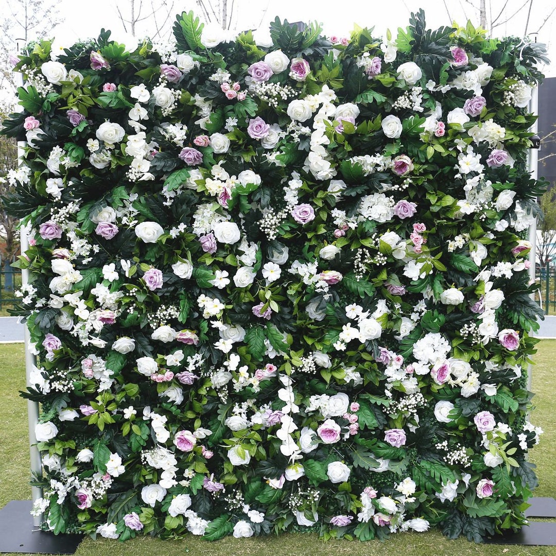 5D Flower Wall for Wedding Arrangement Event Salon Party Photography ...