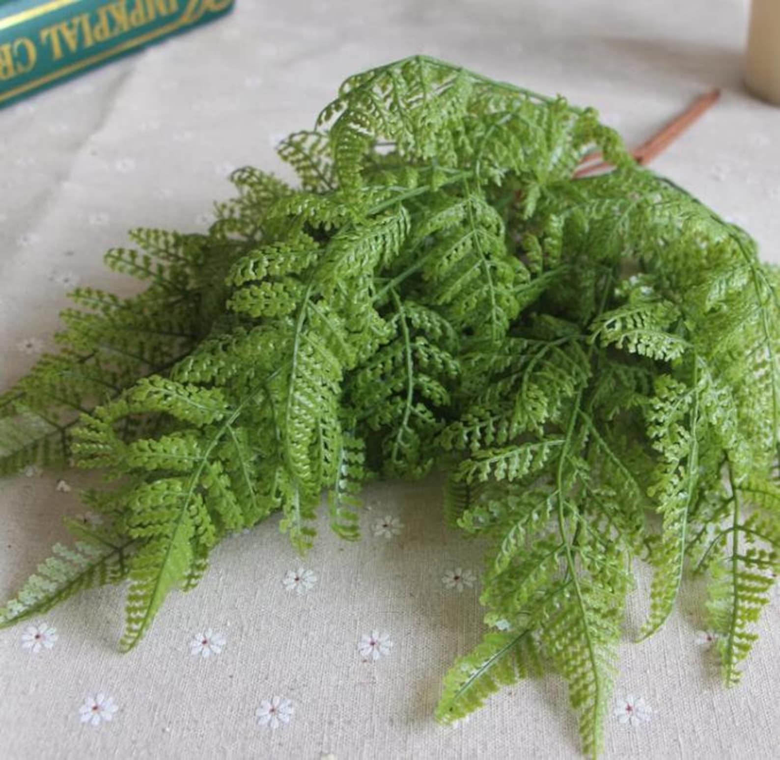 Artificial Fern Plant,artificial Bush Indoor Outdoor Greenery ...