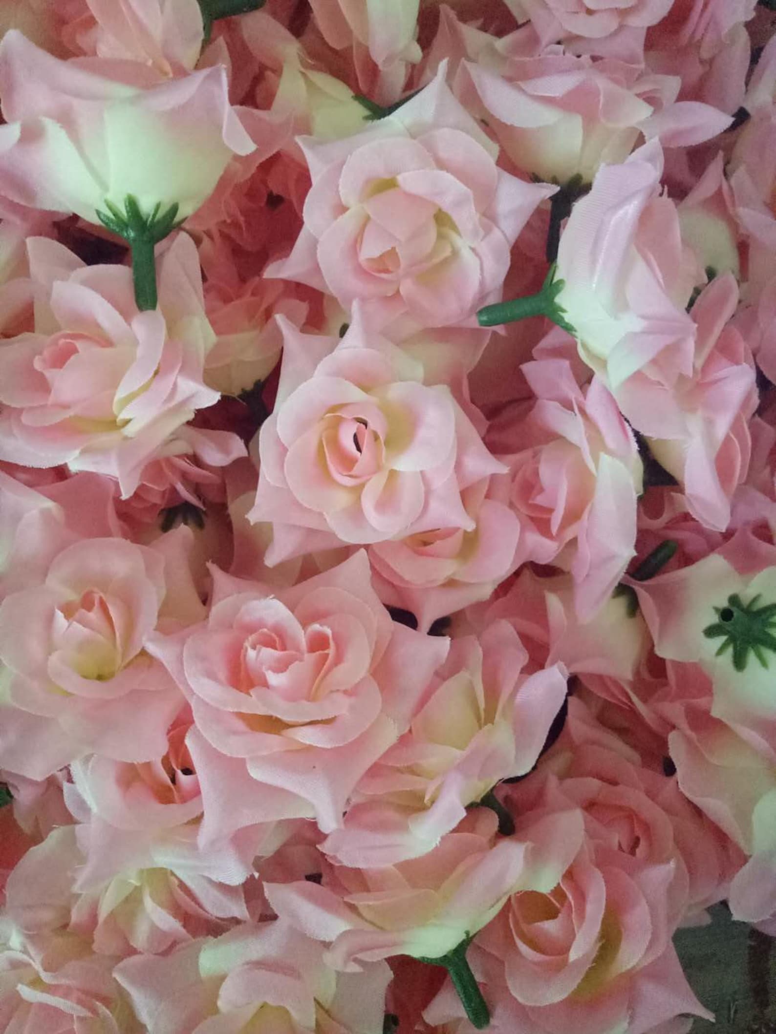 100 Heads Baby Pink Wedding Flowers Artifical Simulation Silk | Etsy