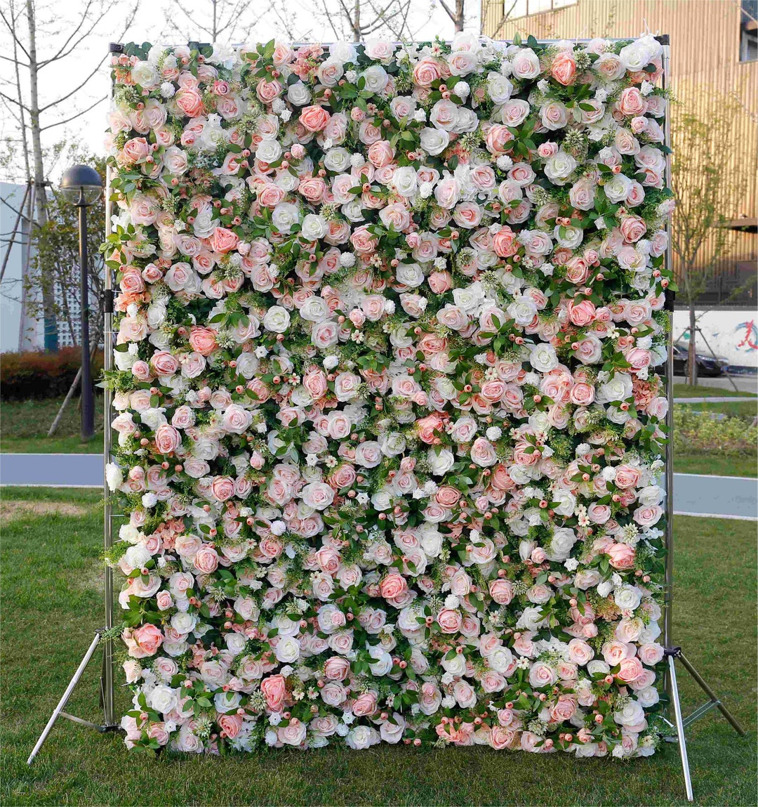 5D Flower Wall for Wedding Arrangement Event Salon Party Photography ...