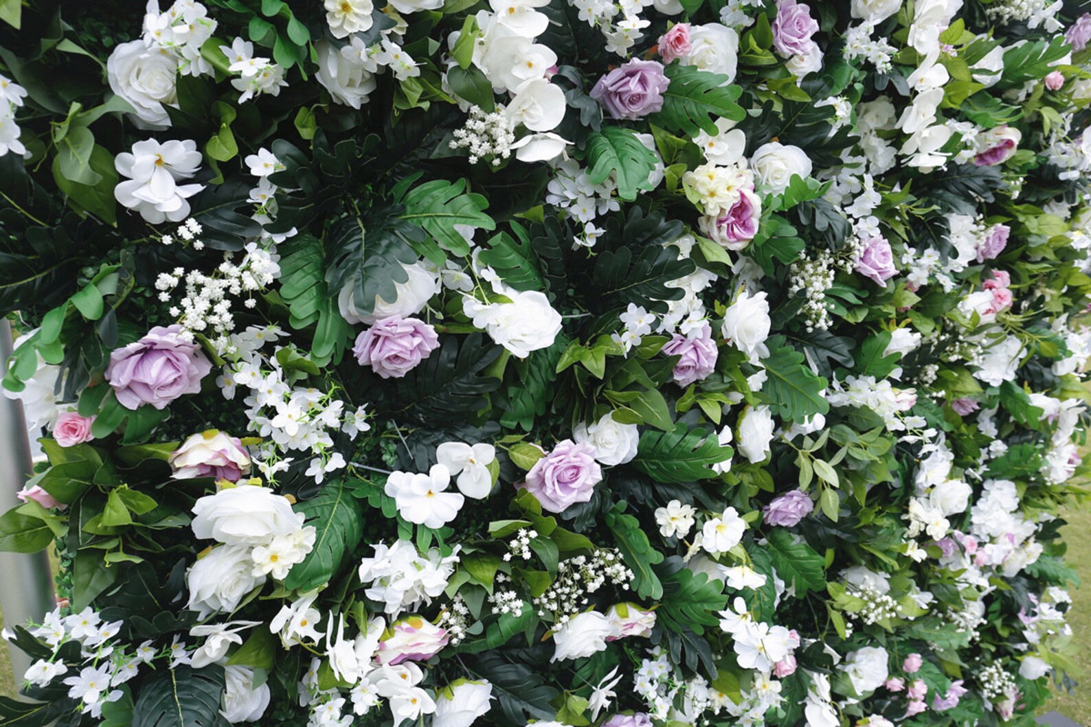 5D Flower Wall for Wedding Arrangement Event Salon Party Photography ...