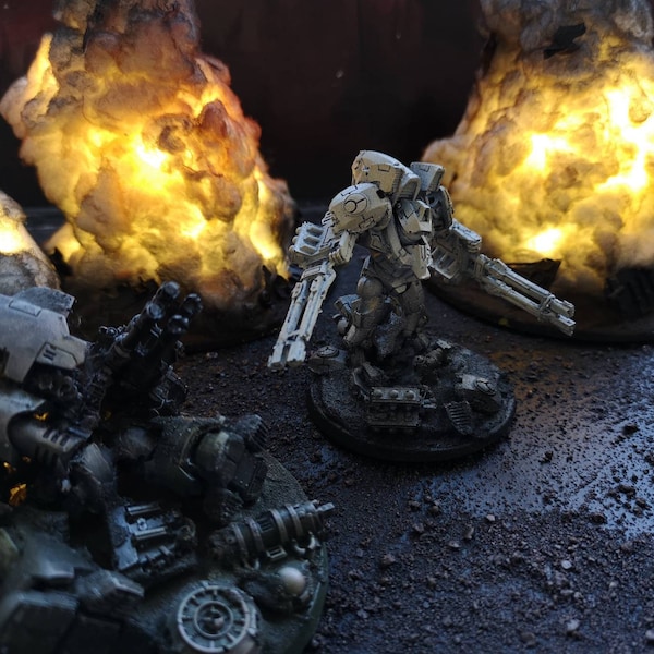 Blast Template Wargaming - Etsy