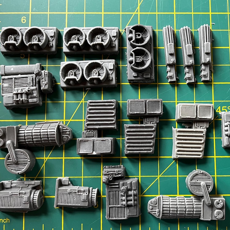 Greebles Miniatures - Etsy UK