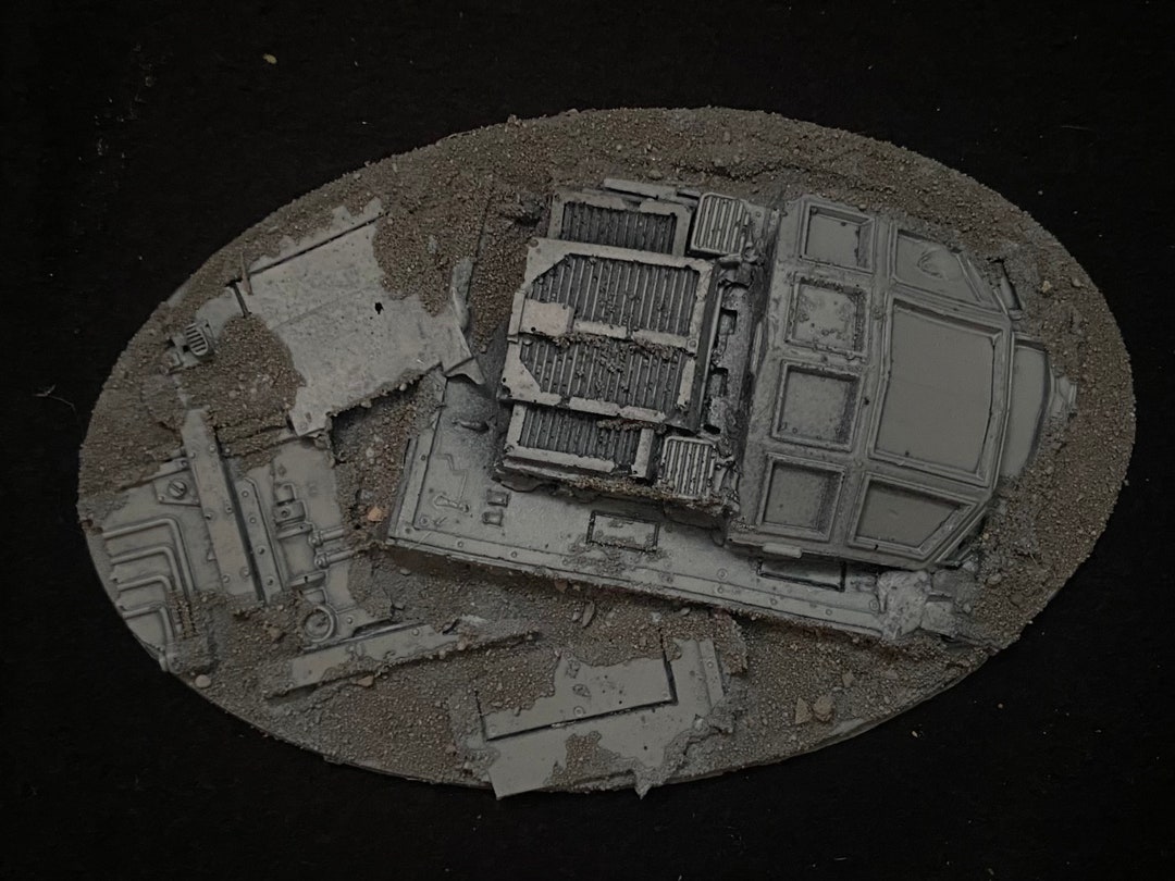 Wargames 28mm Crashed Aircraft Scenic Base, 170mm Base. - Etsy